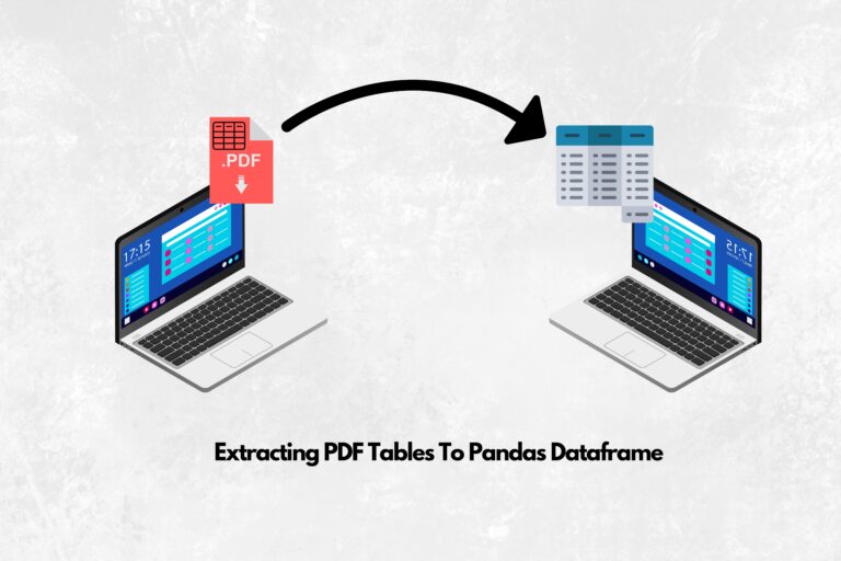 Extracting Tables into a Dataframe from PDFs in Python